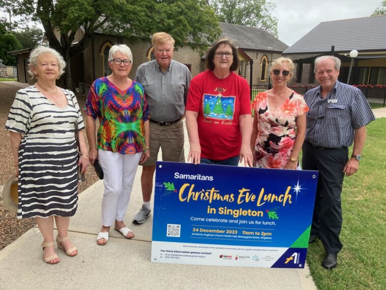 Decking the hall for Singleton's Christmas lunch | Samaritans